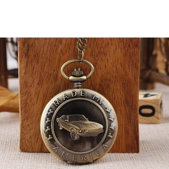 Accessories | New Ford Mustang Classic Car Pocket Watch Badges Car Door ...